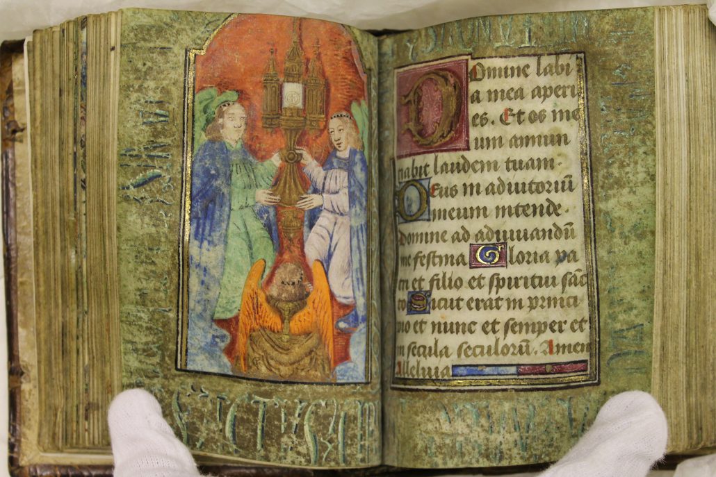 Illuminated book of hours (1400-1500) - Armagh Robinson Library & No 5